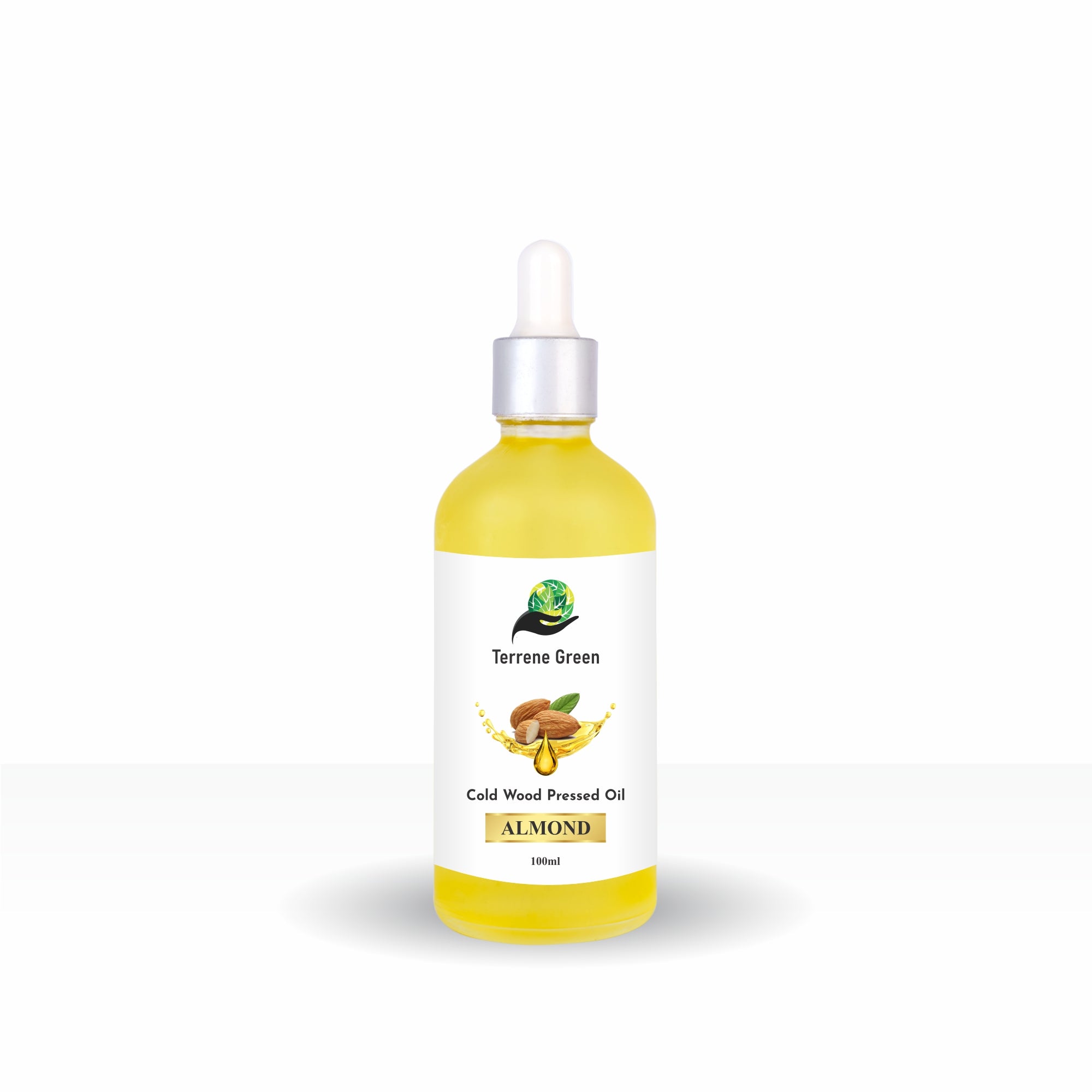 TerreneGreen Cold Pressed Almond Oil – 50ml / 100ml | Pure & Natural ...