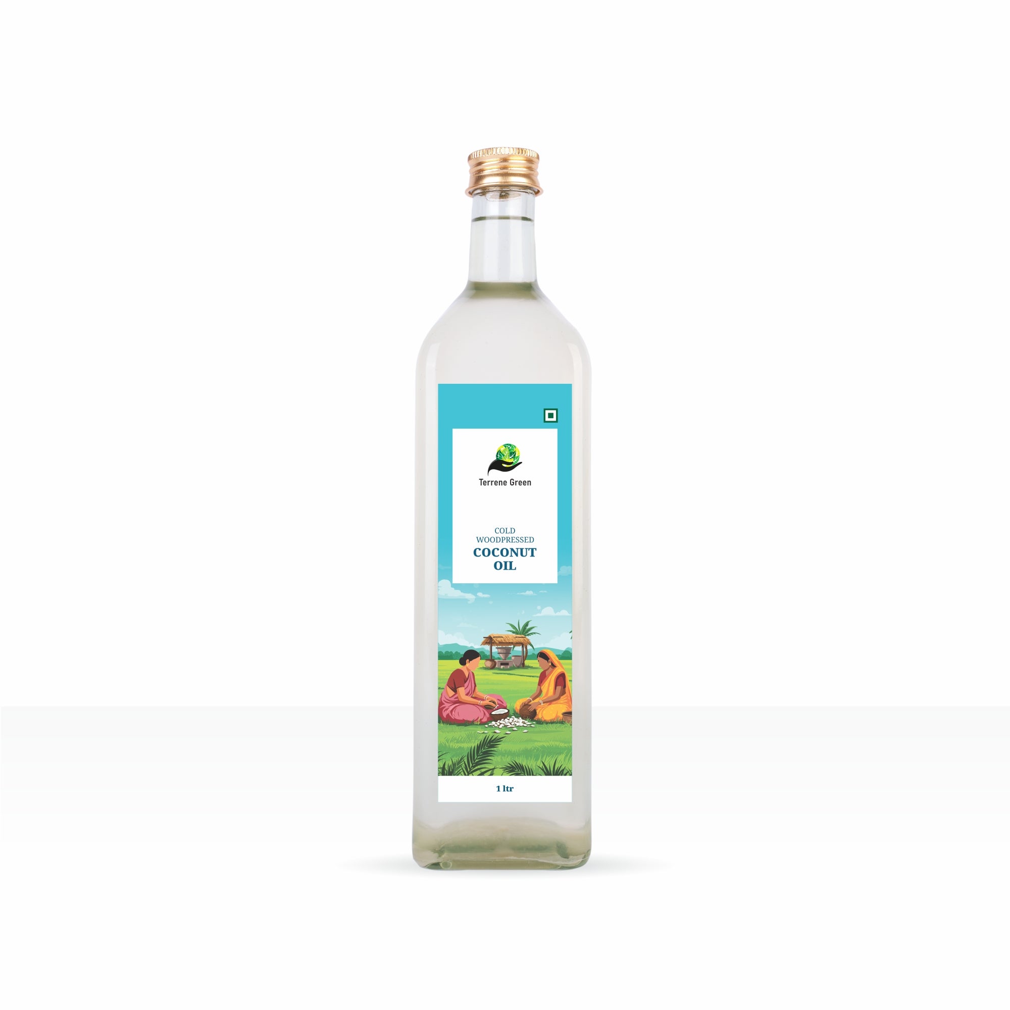 TerreneGreen Cold Pressed Coconut Oil – 250ml / 500ml / 1L | Wood Pres ...